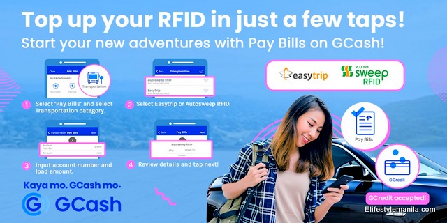 GCash makes trips easier with Autosweep and EasyTrip RFID reload ...