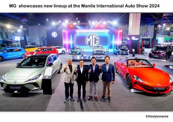 MG Philippines showcases new lineup at the Manila International Auto ...